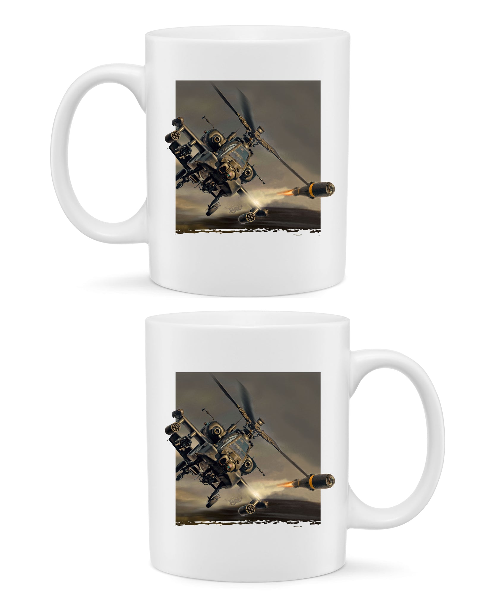 AH-64 Apache Mug | Flyingraphics